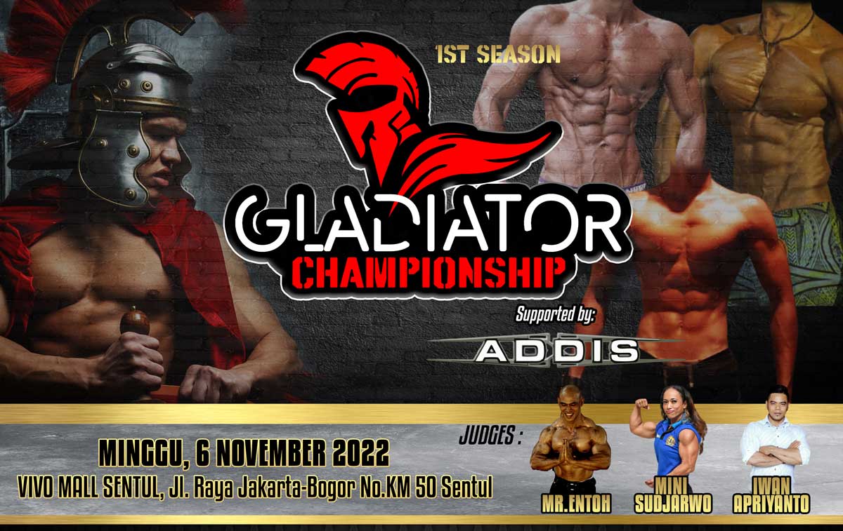 Gladiator Championship 2022 - Reps Indonesia - Fitness & Healthy Lifestyle